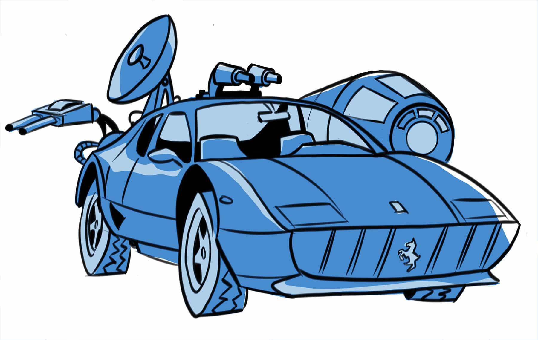 The 1977 Millenium Falcon Ferrari | [atc] Auto Center